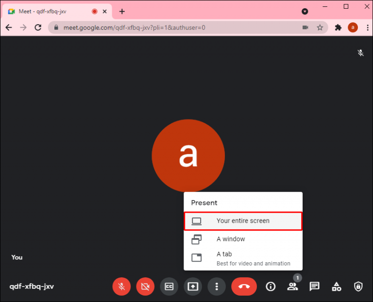 How to View Participants While Presenting in Google Meet