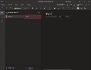 How to Add a New Notebook in OneNote