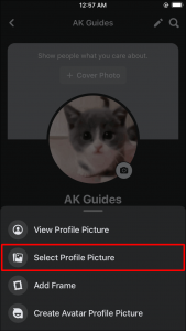 How to Change your Profile Picture in Facebook Messenger