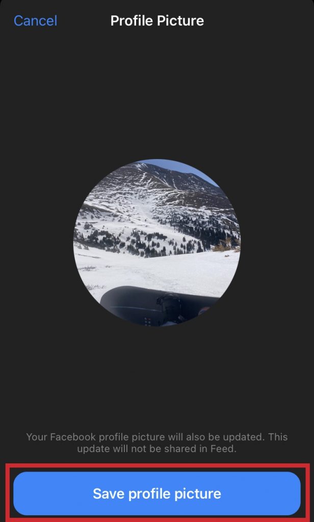 How to Change your Profile Picture in Facebook Messenger