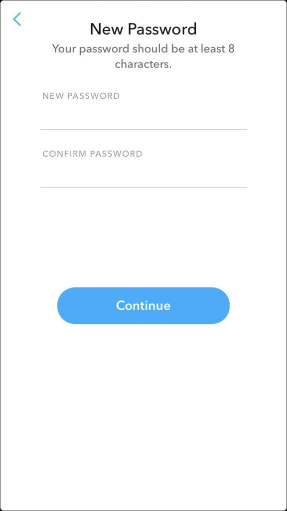 How to Change your Password in Snapchat