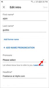 How to Add Pronouns to LinkedIn