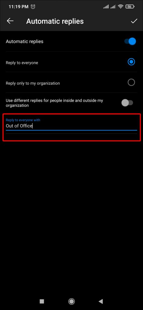 How to Set an Out of Office Automatic Reply in Outlook