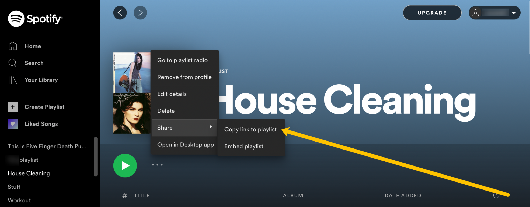 How to Share Your Spotify Playlist