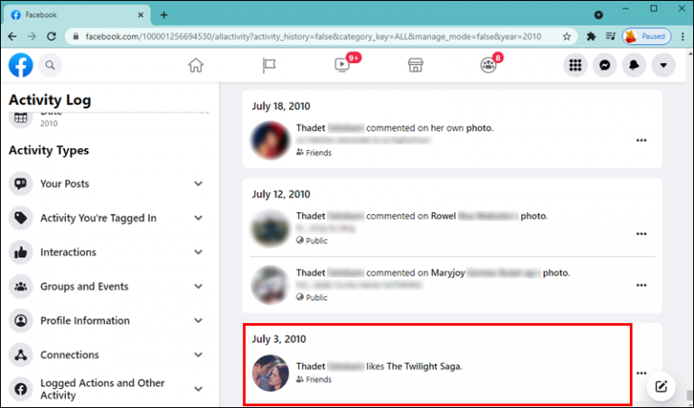 How To View When a Facebook Account Was Created