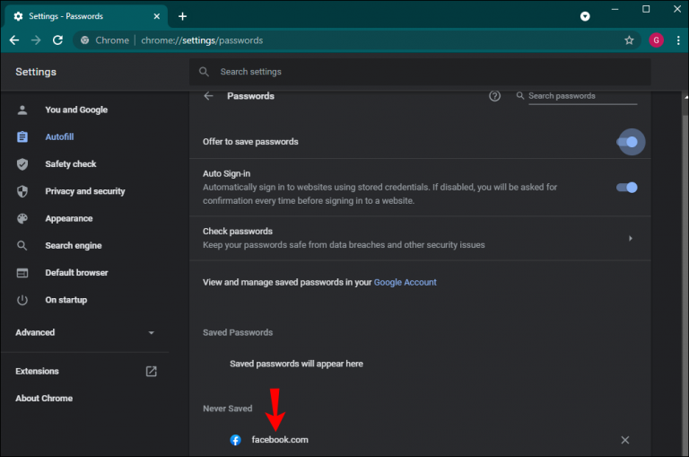 How To Force Google Chrome to Save a Password