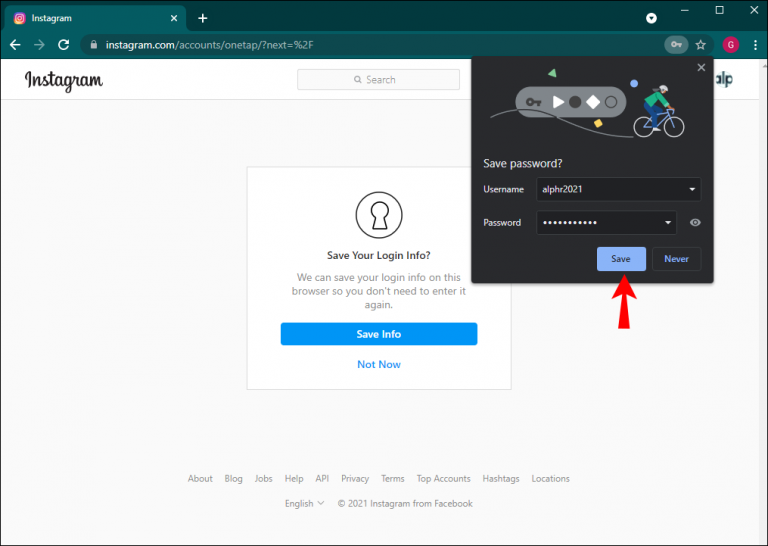 How To Force Google Chrome to Save a Password