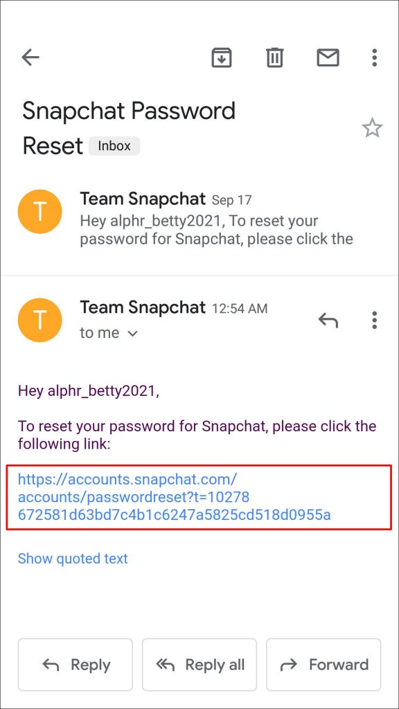 How to Change your Password in Snapchat
