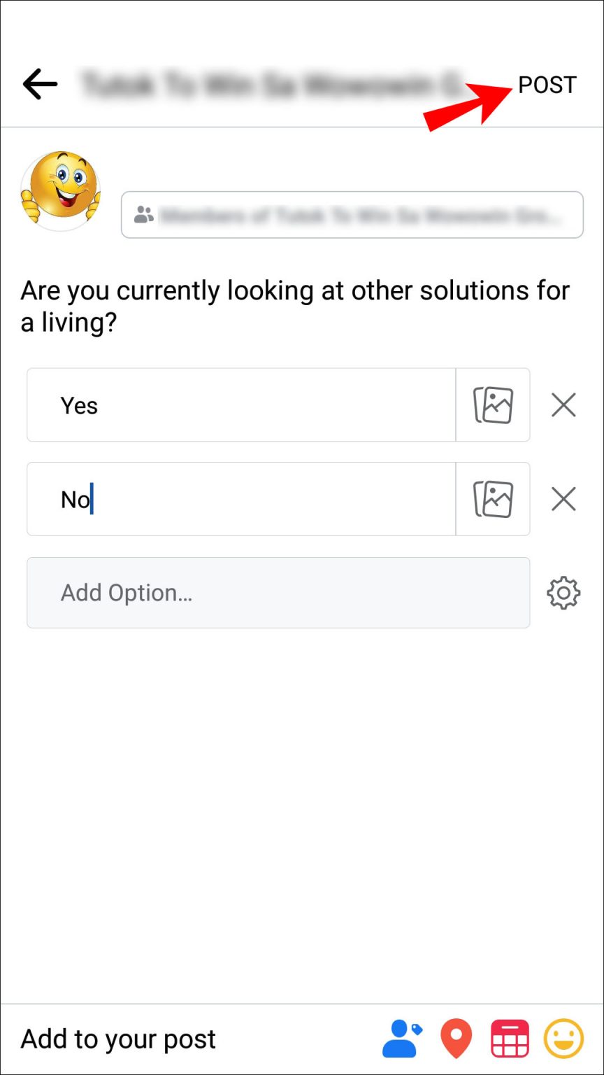 How to Create a Poll in Facebook