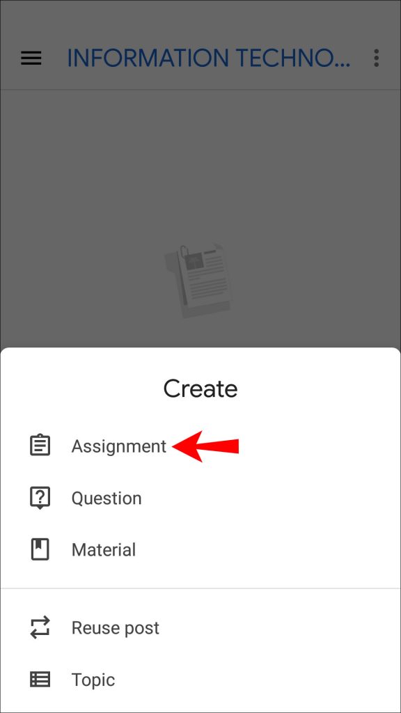 How to Create an Assignment in Google Classroom