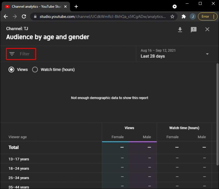 How To See User Data on Who Watched your YouTube Video