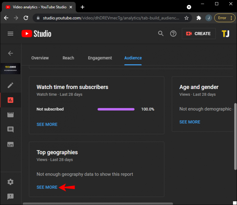 How To See User Data on Who Watched your YouTube Video