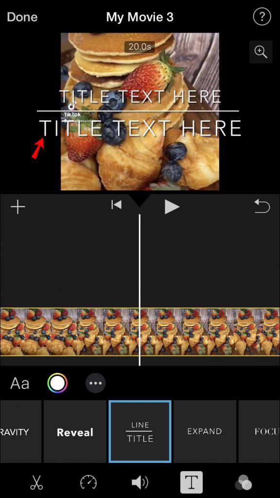How to Add Text to a Video in iMovie