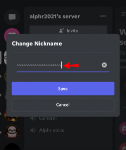 How to Make an Invisible Discord Name