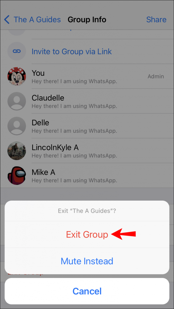 How to Block a Group in WhatsApp