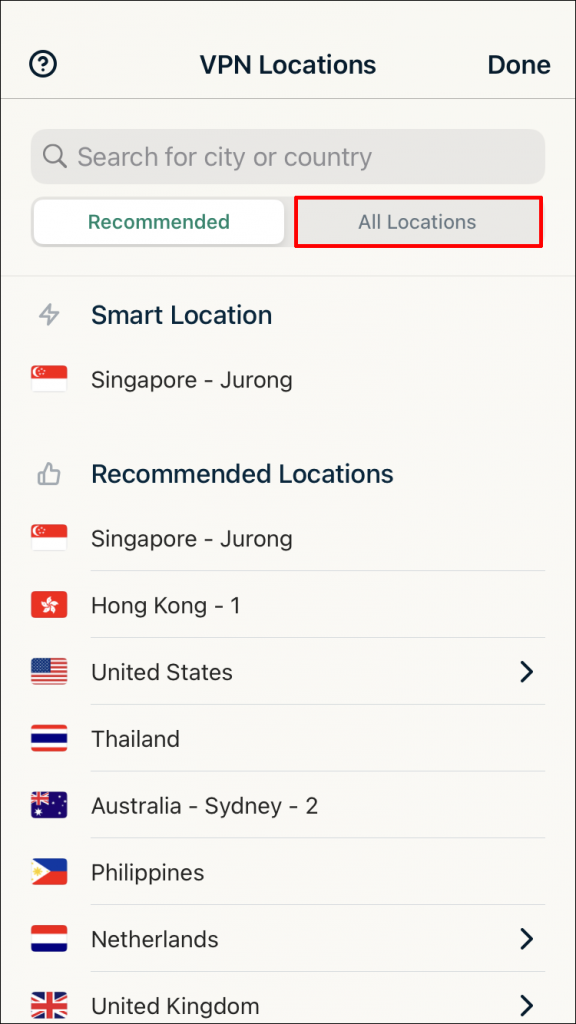 How to Change your Location on Raya