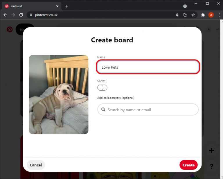 How to Create a Board in Pinterest