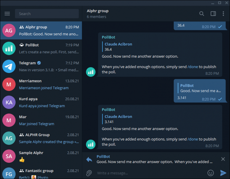 How to Create a Poll in Telegram on a PC or Mobile Device