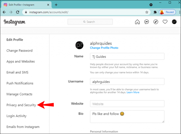 How To Make an Instagram Account Private