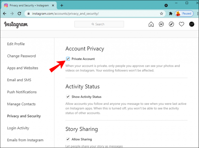 How To Make an Instagram Account Private