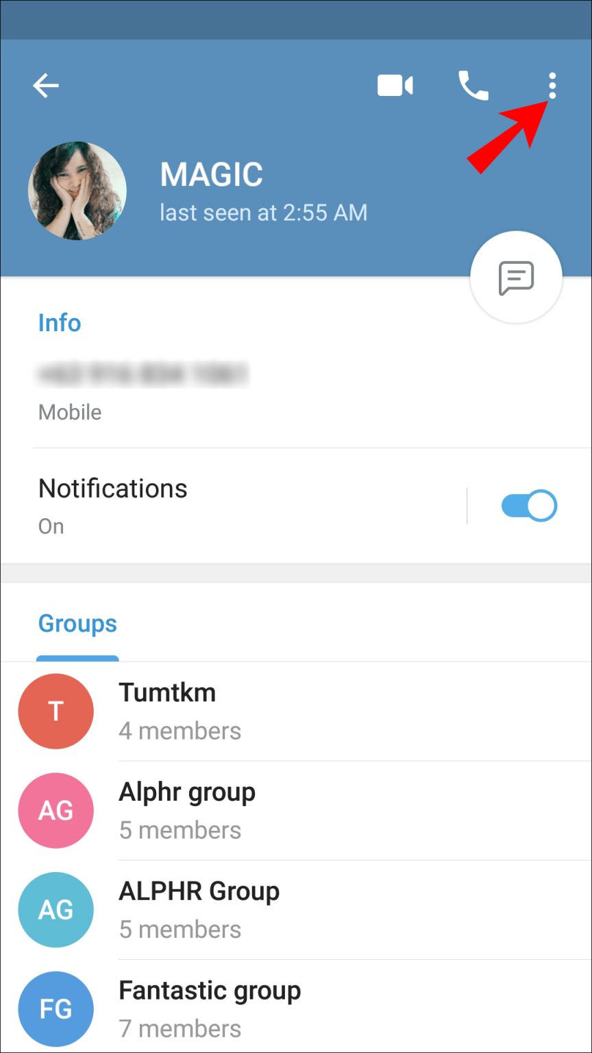 How to Delete Contacts in Telegram