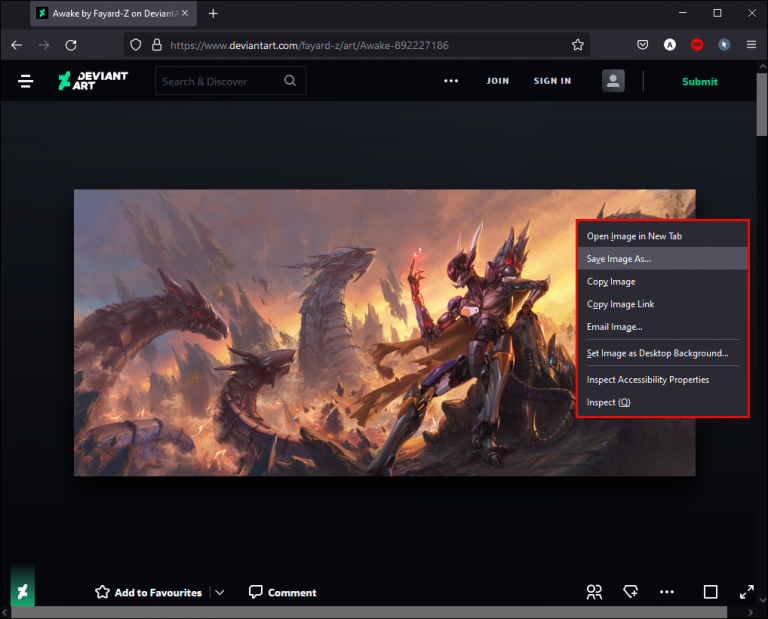 How To Save Images on a Webpage When Right Click Is Disabled