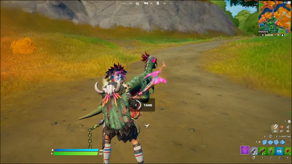 How to Tame Animals in Fortnite