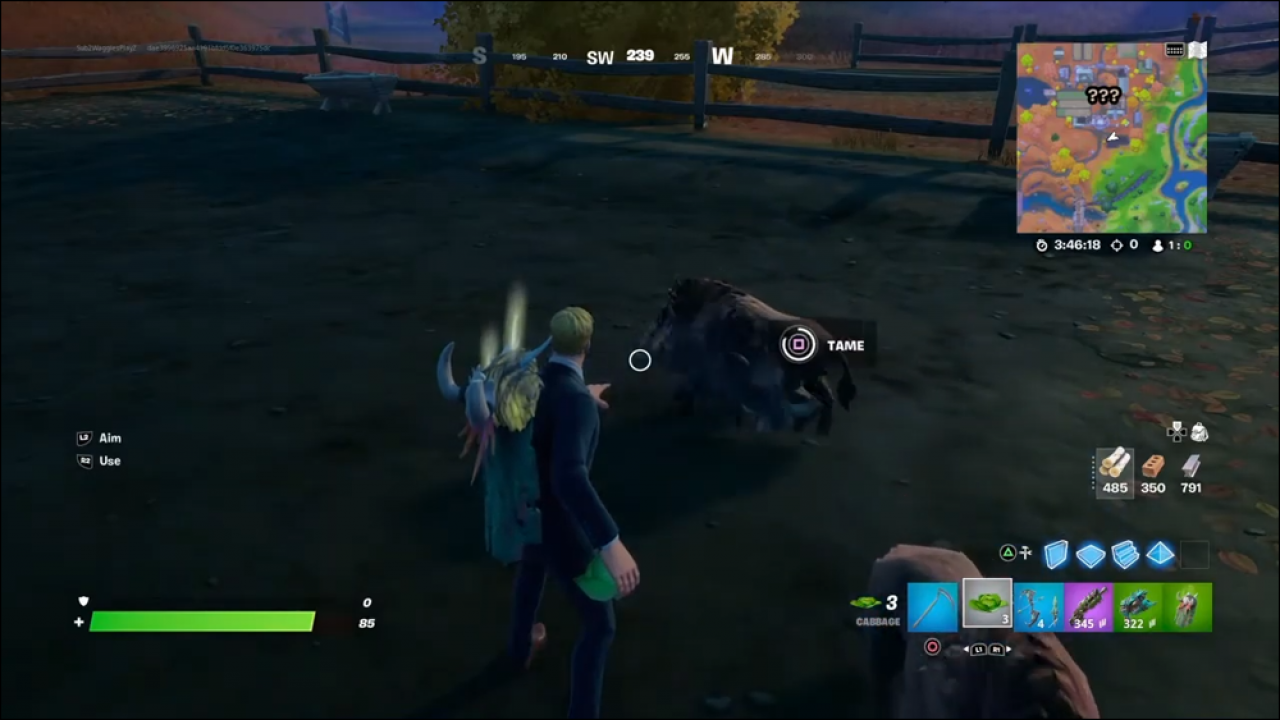 How to Tame Animals in Fortnite