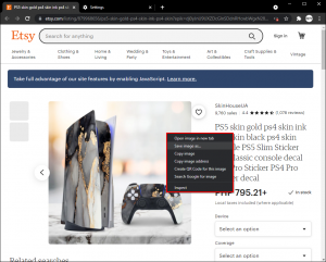 How To Save Images on a Webpage When Right Click Is Disabled