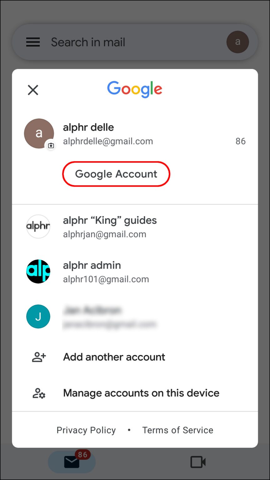 How to Sign Out of Just One Google/Gmail Account on a Mac or Windows PC