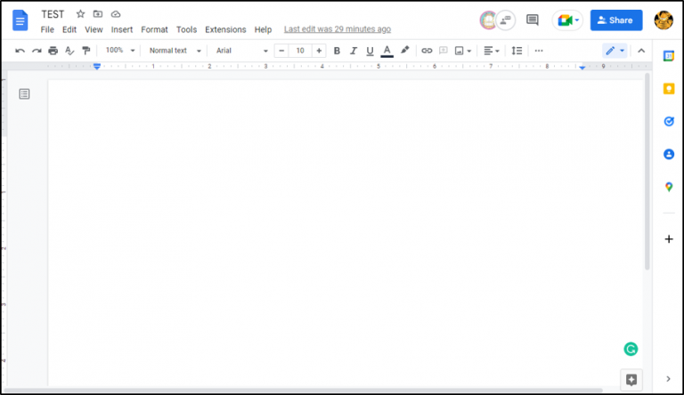 How To Send a Message on Google Docs