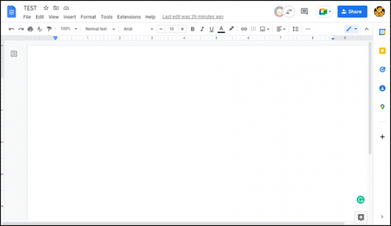How To Send a Message on Google Docs