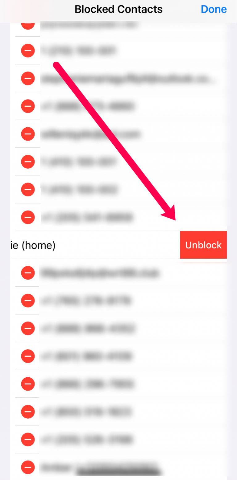 How To Unblock a Phone Number after Blocking It