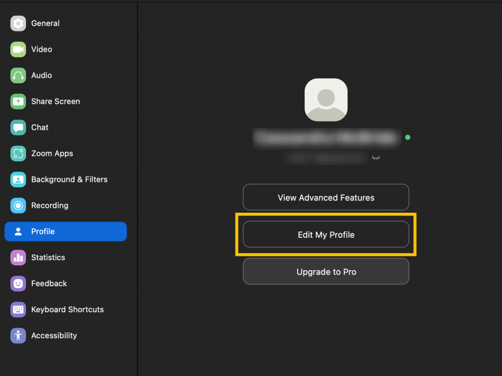 How to Change Your User Name in Zoom