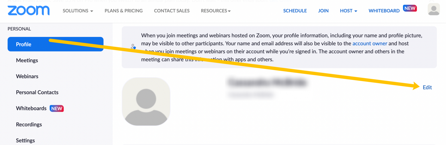 How to Change Your User Name in Zoom