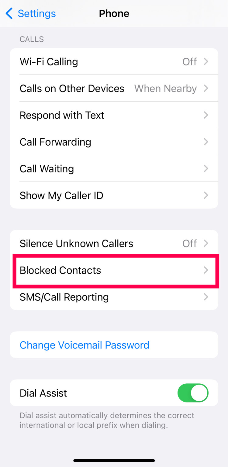 How To Unblock a Phone Number after Blocking It
