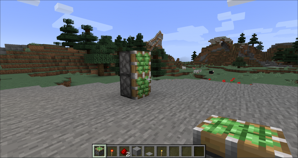 How to Make a Secret Door in Minecraft