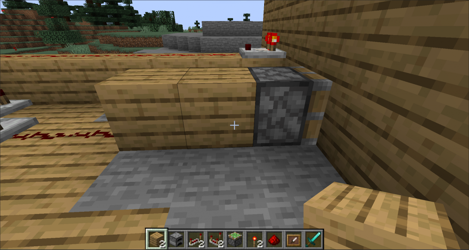 How to Make a Secret Door in Minecraft