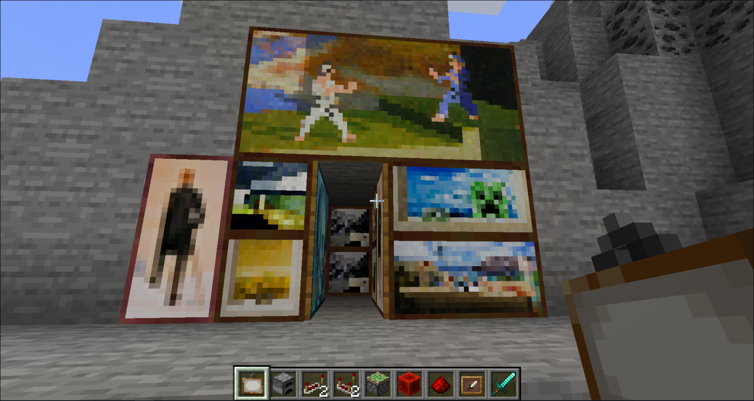 How to Make a Secret Door in Minecraft