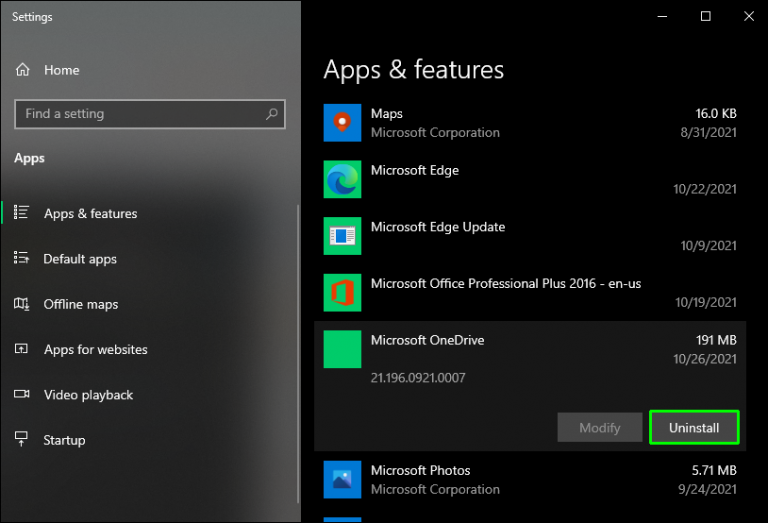 How to Remove OneDrive From File Explorer