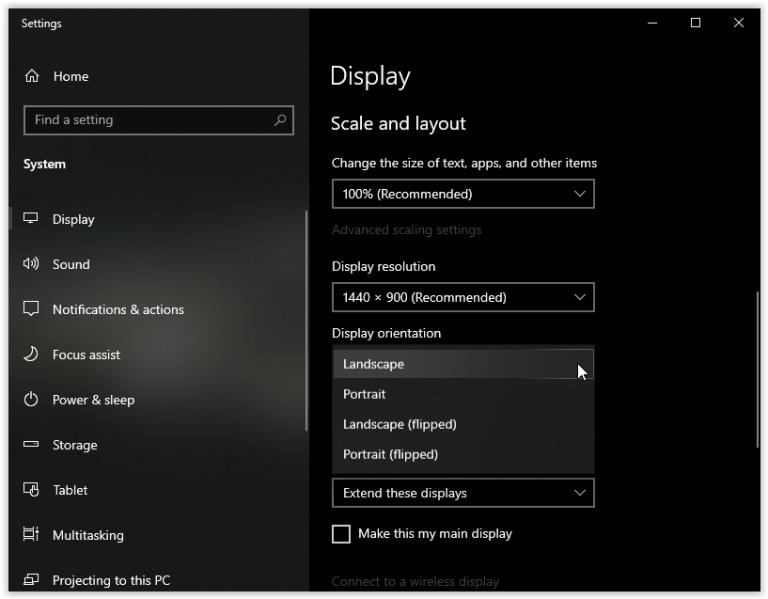 How to Rotate a Laptop or PC Screen: Flip Your Display on Its Side