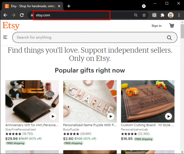 How to Change your Email Address on Etsy