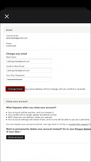 How to Change your Email Address on Etsy