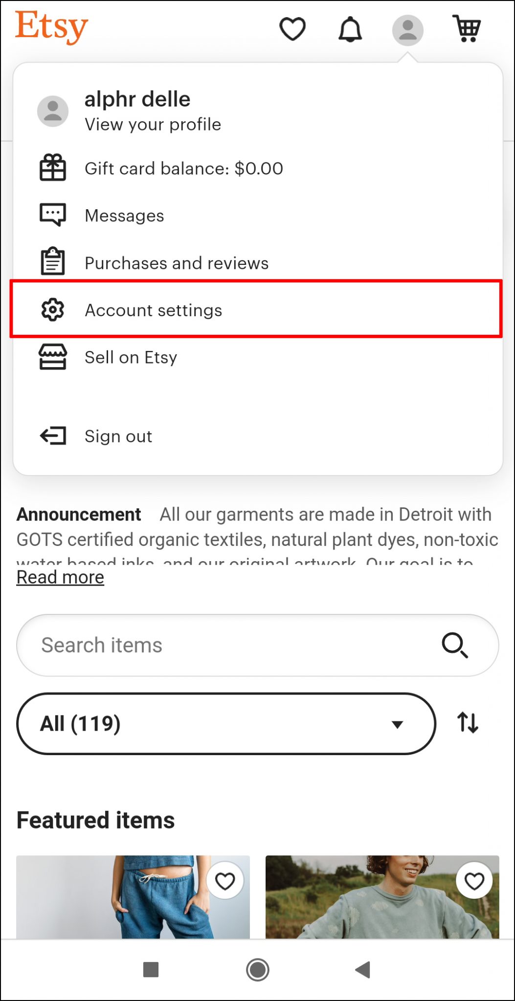 How to Change your Email Address on Etsy