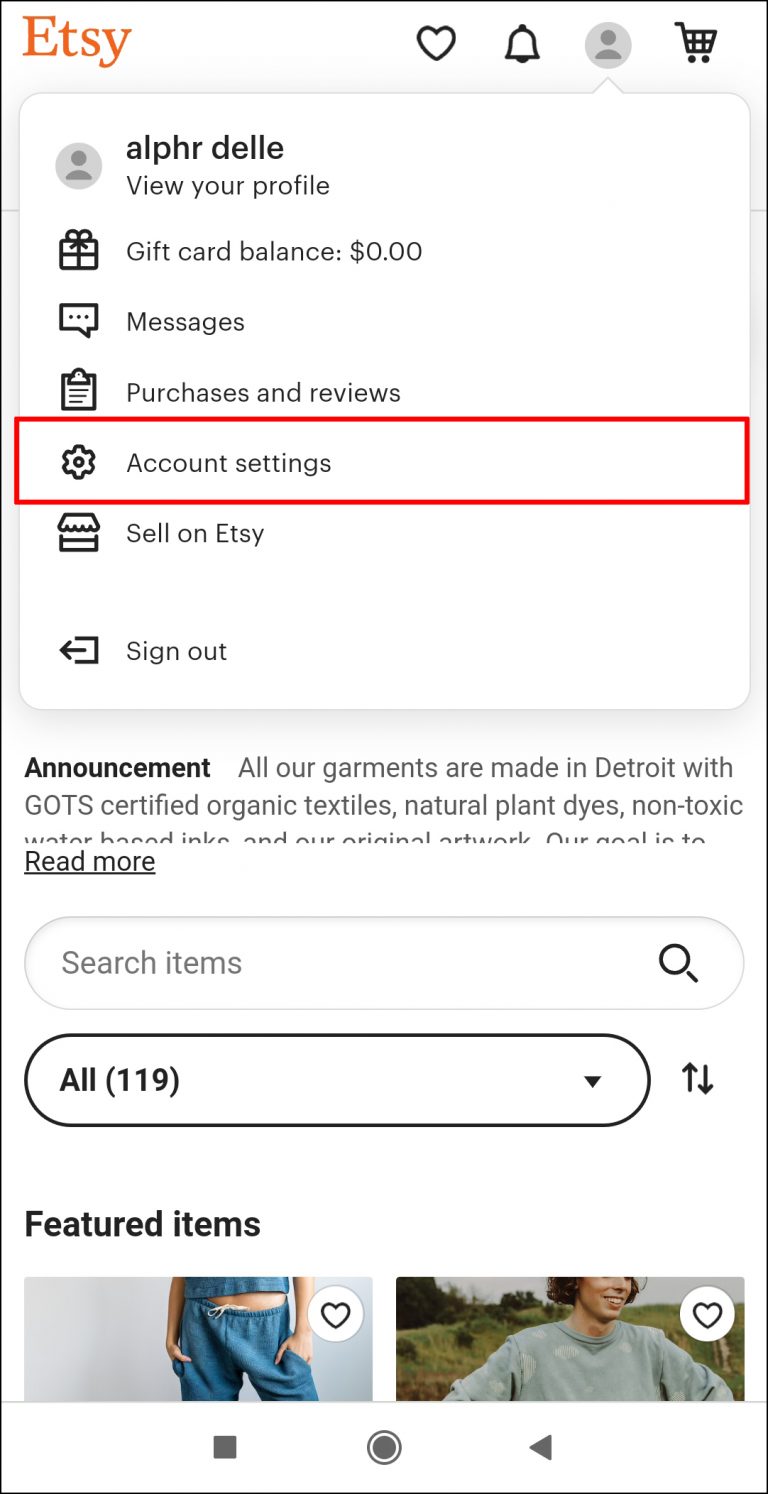 How to Change your Email Address on Etsy