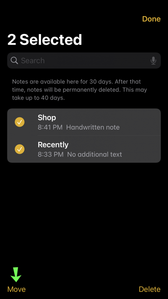 How to Recover Deleted Notes on the iPhone