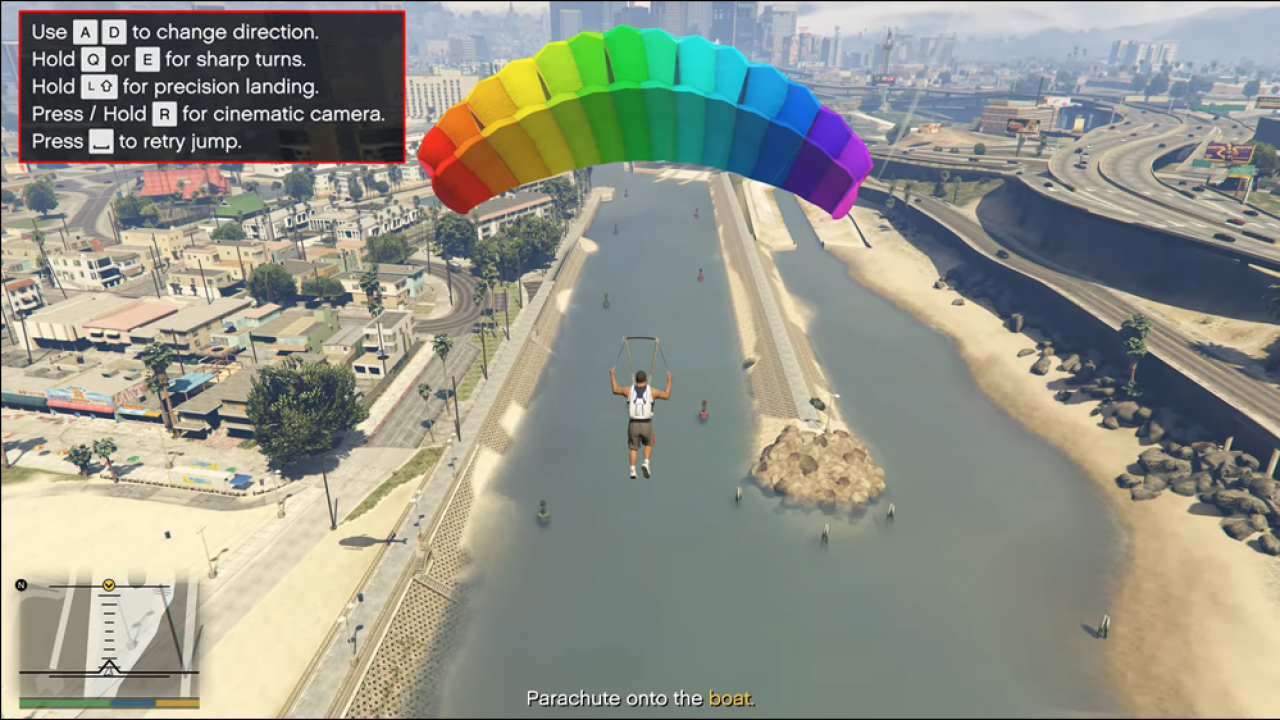 How to Use a Parachute in GTA 5
