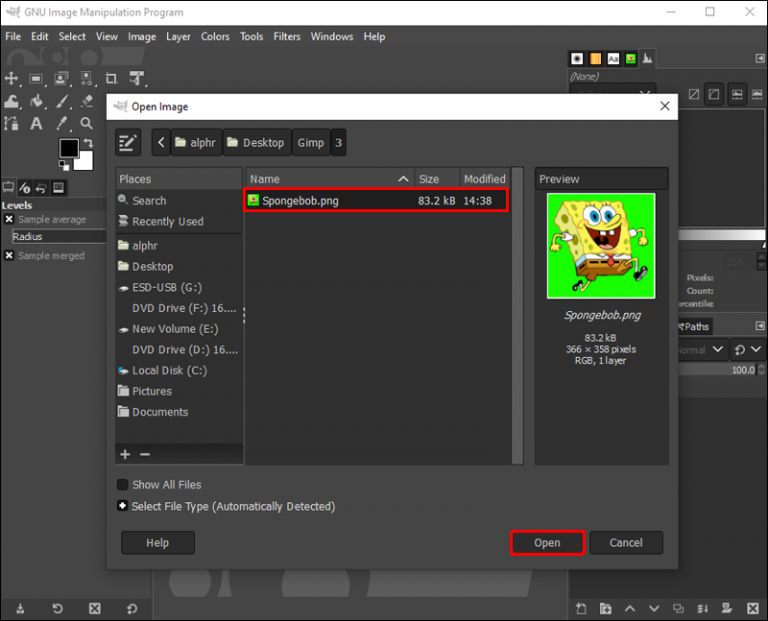 How to Make a Background Transparent in GIMP