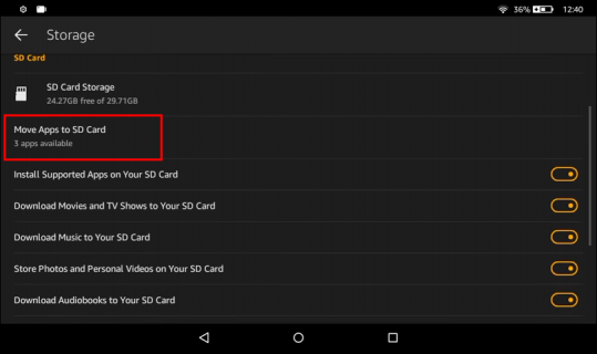 How to Use an SD Card With a Fire Tablet