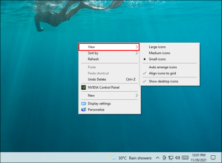 How To Lock Desktop Icons in Windows